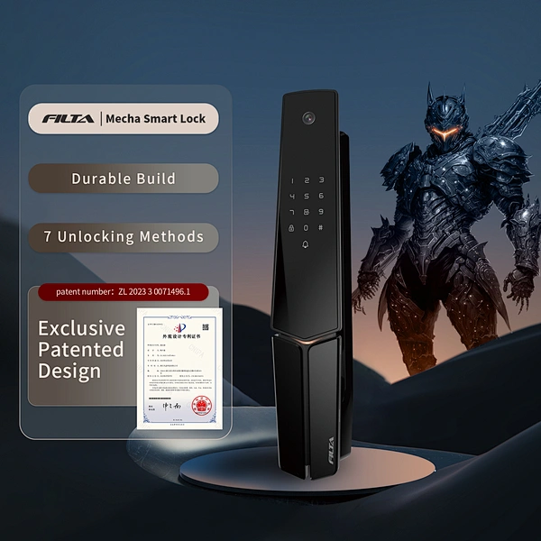 Filta Mecha Facial Recognition Smart Home Security Locks by Filta